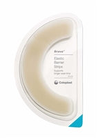 Brava Barrier Strip, 5-1/2 Inch Long, Elastic, Curved, Coloplast 120700