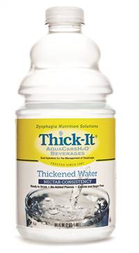 Thick-It AquaCareH2O Thickened Water 64 oz. Bottle Unflavored Ready to